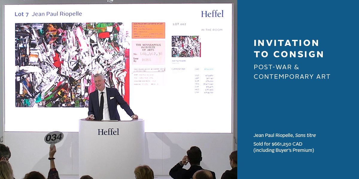 Heffel | Canada's National Fine Art Auction House - Live Art Auction