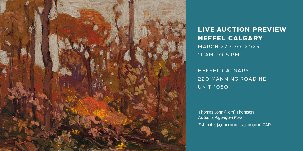 Heffel | Canada's National Fine Art Auction House. Vancouver, Calgary ...