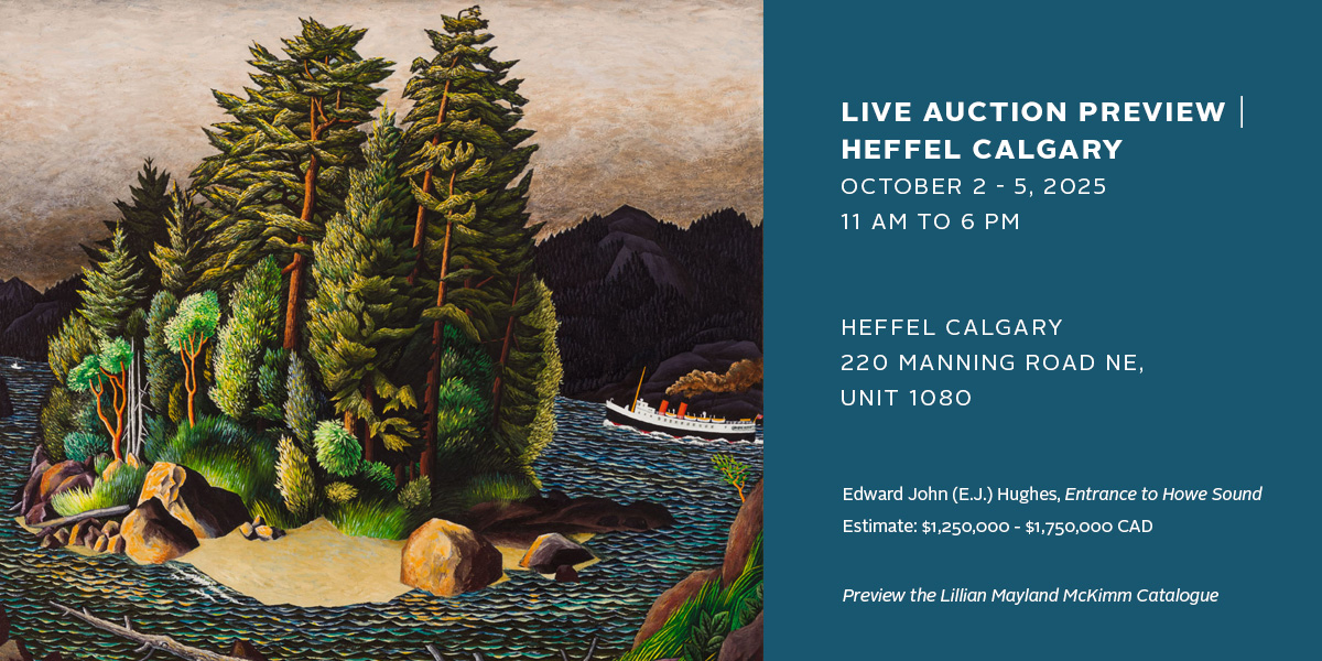 Heffel | Canada's National Fine Art Auction House. Vancouver, Calgary ...
